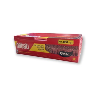 Jual Nabati Richoco Biskuit Nabati COATED Wafer Coklat Kelapa BOX isi ...