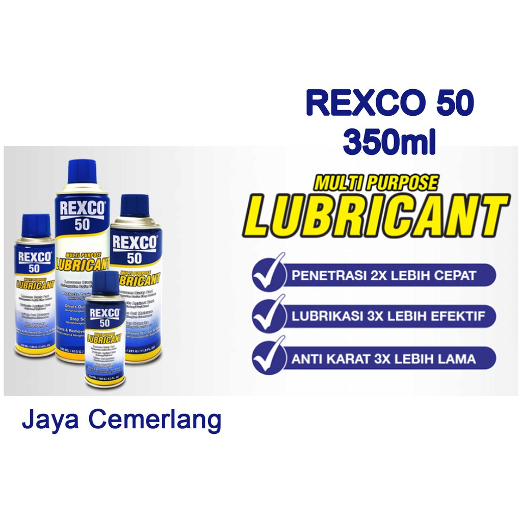 Jual REXCO 50 LUBRICANT 350ml | Shopee Indonesia