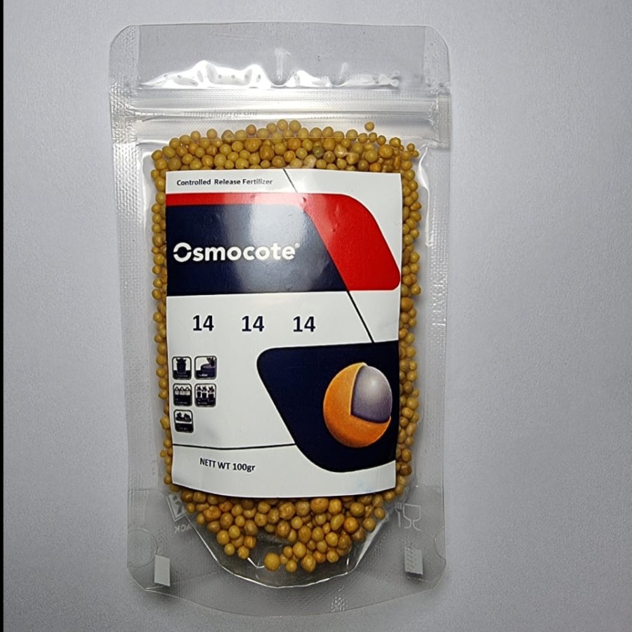 Jual Osmocote / Dekastar 14 14 14 Pupuk Slow Release 100gr | Shopee ...