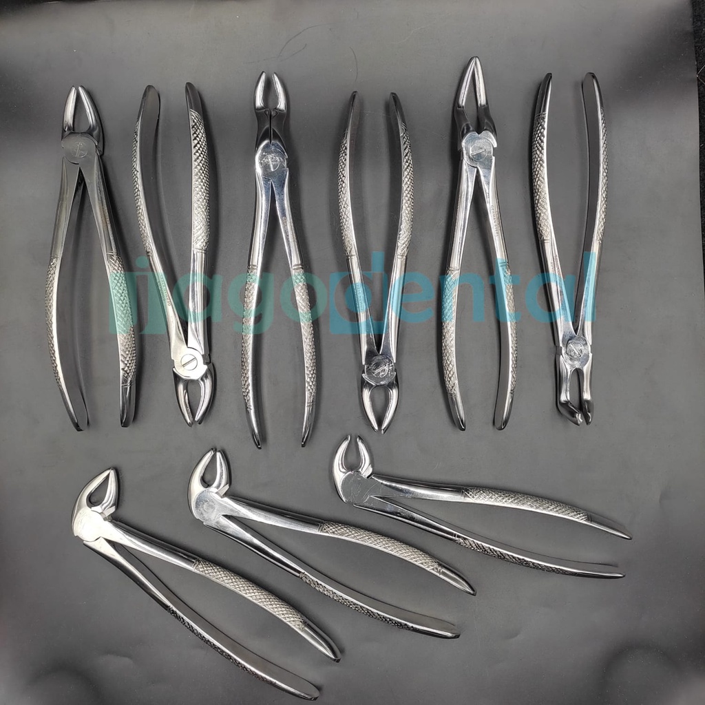 Jual DENTAL TANG CABUT GIGI DEWASA SATUAN TOOTH FORCEP / FORCEPS / TANG ...