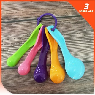Jual Sendok Takar 1 Set Kue/ Sendok Takaran Kue / Measuring Spoon ...