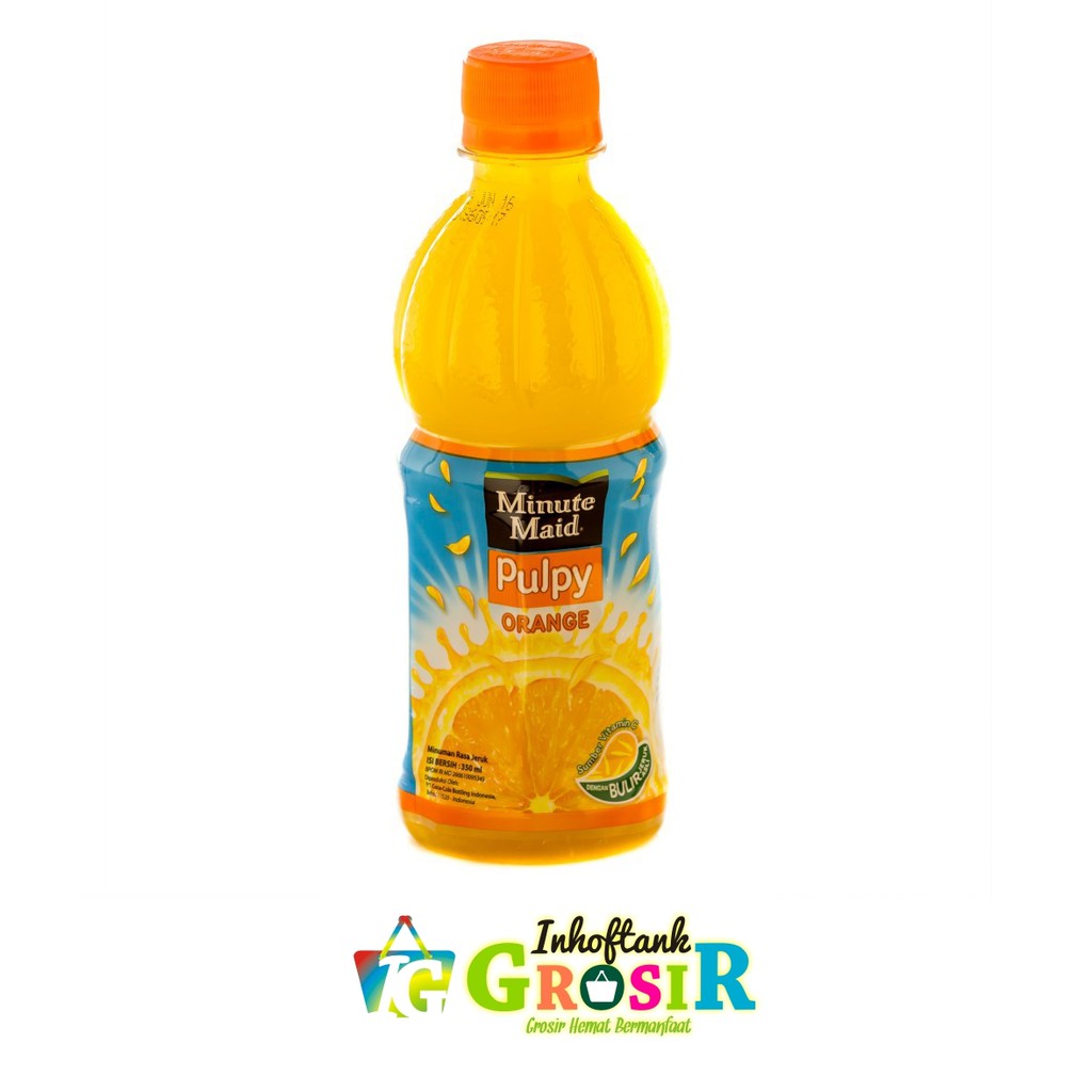 Jual Minute Maid Pulpy Orange Botol Indonesia|Shopee Indonesia