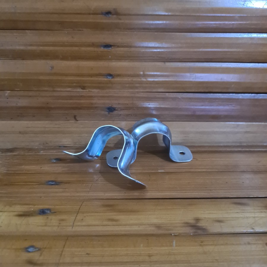 Jual Klem Pipa Plat Besi 3/4 inch / Klem Besi 3/4 inch | Shopee Indonesia