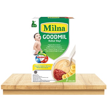 Jual Milna Goodmil Bubur Bayi MPASI 6+/8+ - Milna GM Indonesia|Shopee ...