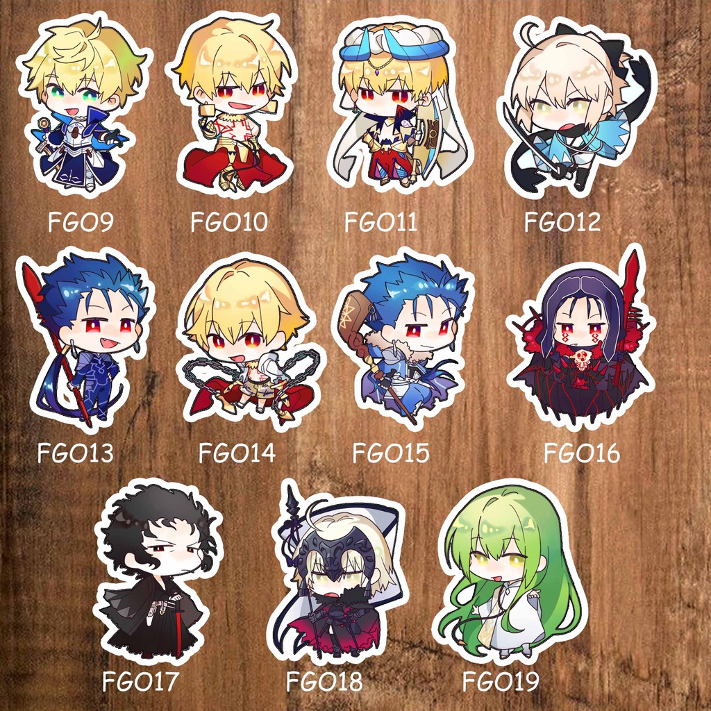 Jual stiker sticker anime fate grand order | Shopee Indonesia