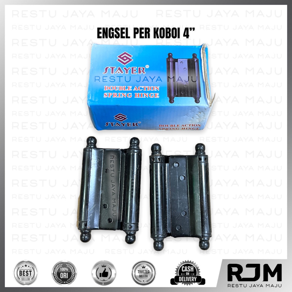 Jual STAYER Engsel Per Koboi Pintu 4 inch - Koboy Pegas Dua Arah ...