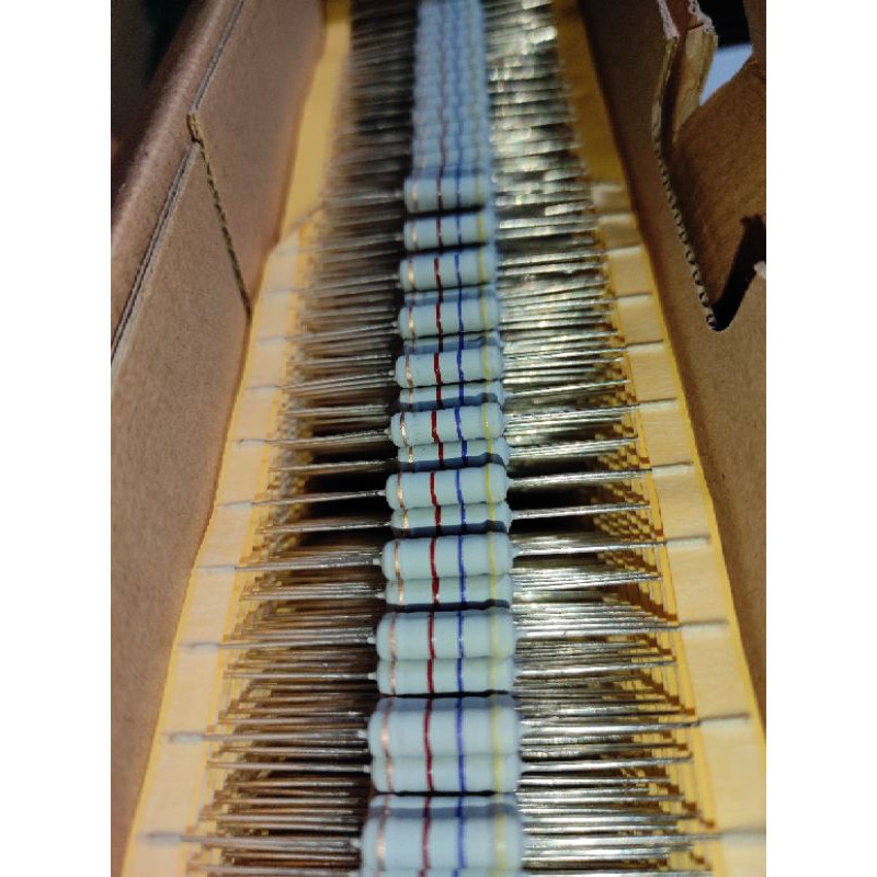 Jual resistor 470ohm 2w kaki tembaga taiwan | Shopee Indonesia