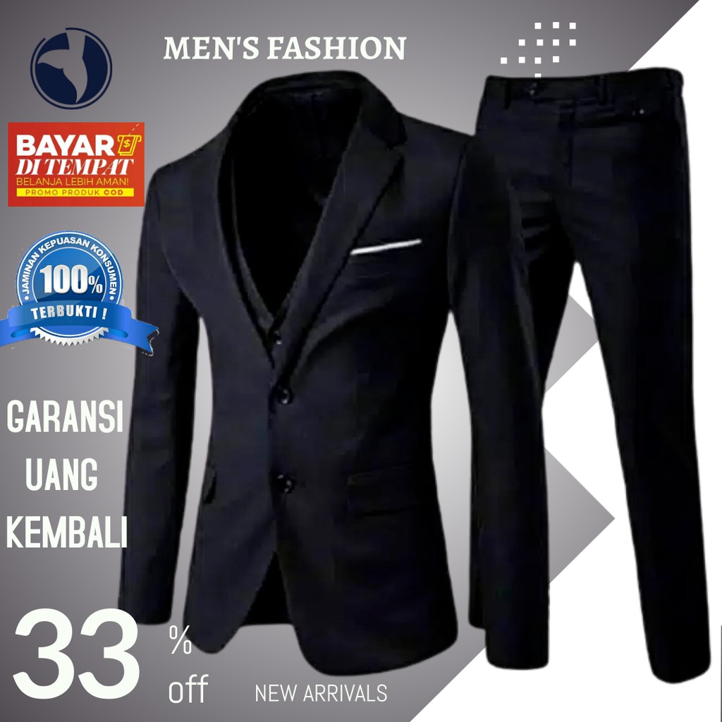Jual STELAN JAS PRIA MURAH / STELAN JAS NIKAH / STELAN JAS WISUDA ...
