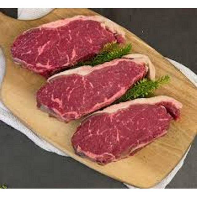 Daging Sapi Sirloin Beef Steak Import 200g | Shopee Indonesia