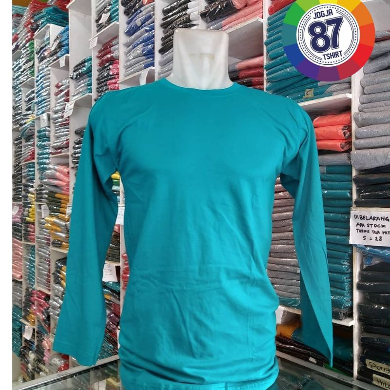 Jual KAOS OBLONG PANJANG TURKIS TUA | Shopee Indonesia