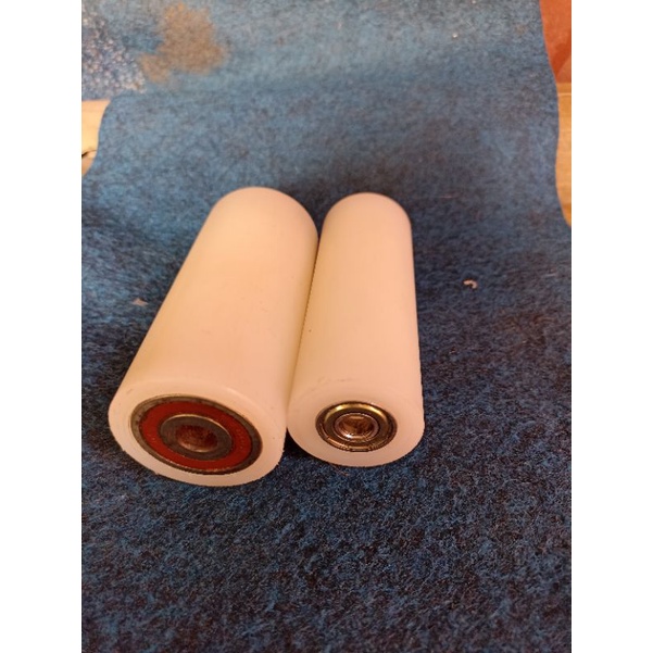 Jual Roda nilon roller Besar (ukuran 47mm) baerings pintu pagar besi ...