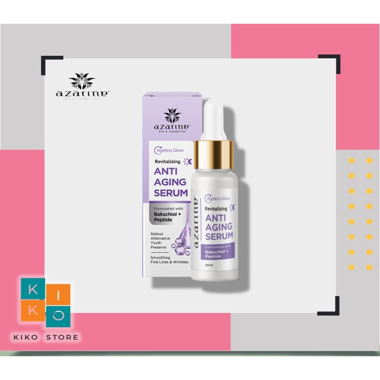 Jual Azarine Revitalizing Anti Aging Serum 20ml | Shopee Indonesia