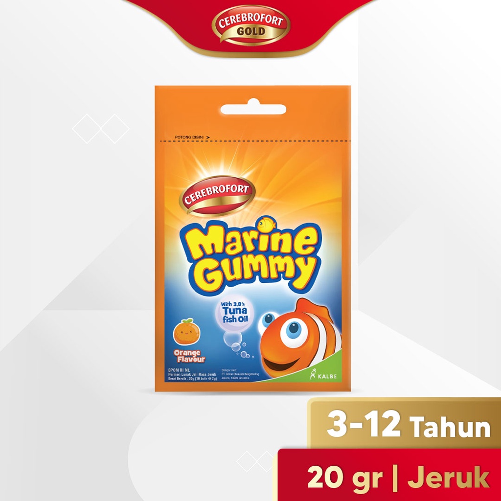 Jual Cerebrofort Marine Gummy Multivitamin Anak Rasa Orange 1 Sachet ... Jual Cerebrofort Marine Gummy Multivitamin Anak Rasa Orange 1 Sachet ...