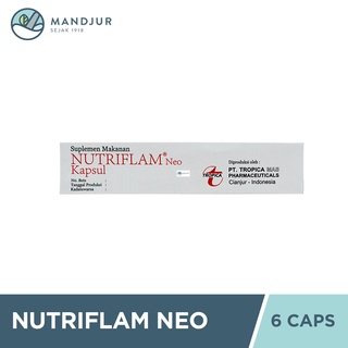 Jual Nutriflam Neo 6 Kapsul - Suplemen Kesehatan Sendi Otot dan Tulang ...