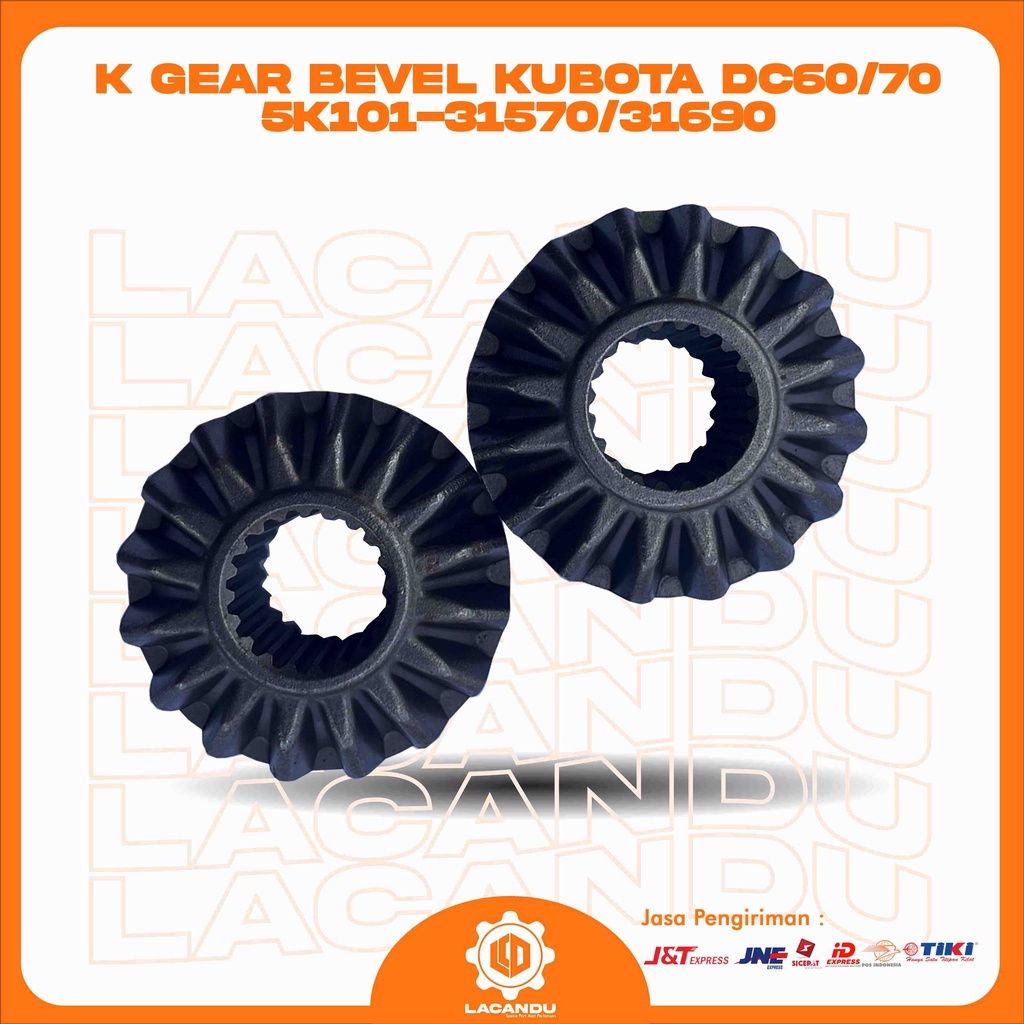 Jual K GEAR BEVEL KUBOTA DC60-70 5K101-31570-31690 COMBINE HARVESTER ...