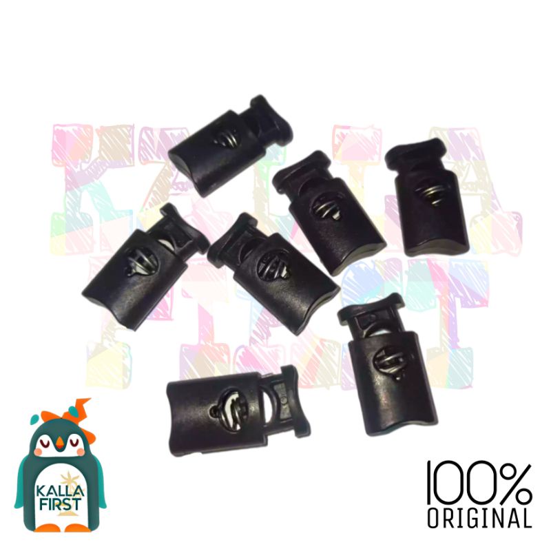 Jual stopper tali prusik botol hitam harga per 10 pcs | Shopee Indonesia