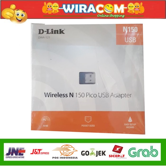 Jual D-Link DWA-121 Wireless N 150 Pico USB Adapter - DLINK DWA121 DWA 121 - GARANSI RESMI 1 ...