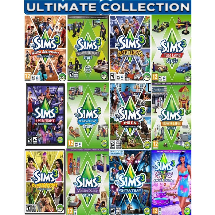 Jual The Sims 3 Ultimate Collection-FULL GAME | Shopee Indonesia