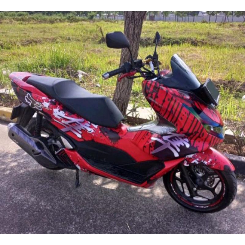 Jual decal pcx 160 full body stiker variasi dekal Honda PCX new ...