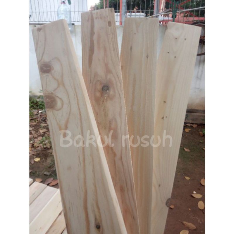 Jual PAPAN KAYU JATI BELANDA EKS PALET JATI LONDO HALUS AMPELAS 7x50 CM ...