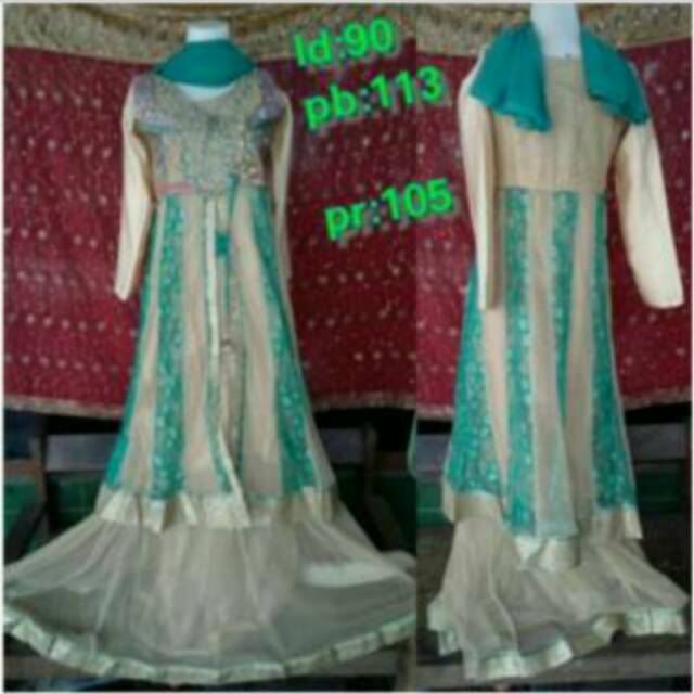 Jual Baju india anarkali model mastani | Shopee Indonesia