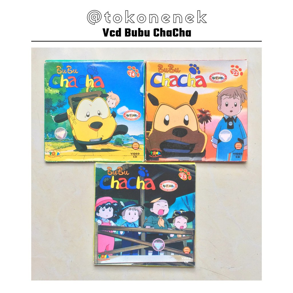 Jual Jual VCD Anime / Kartun Bubu ChaCha / Ori | Shopee Indonesia