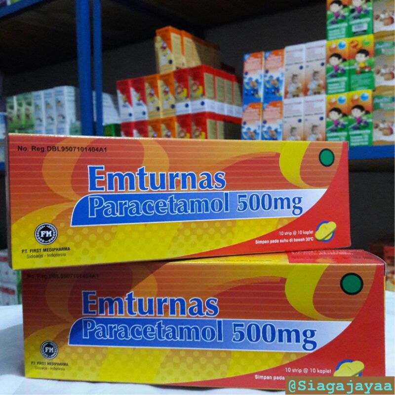 Jual Emturnas Paracetamol Terlengkap & Harga Terbaru Maret 2023 ...