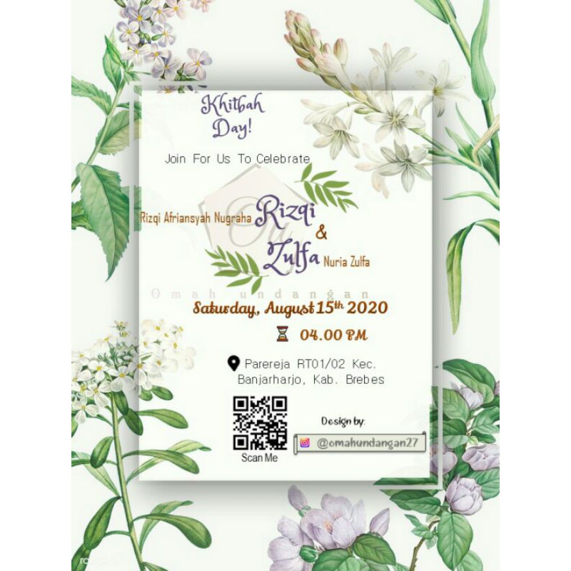 Jual Undangan Digital Murah 3D | Shopee Indonesia