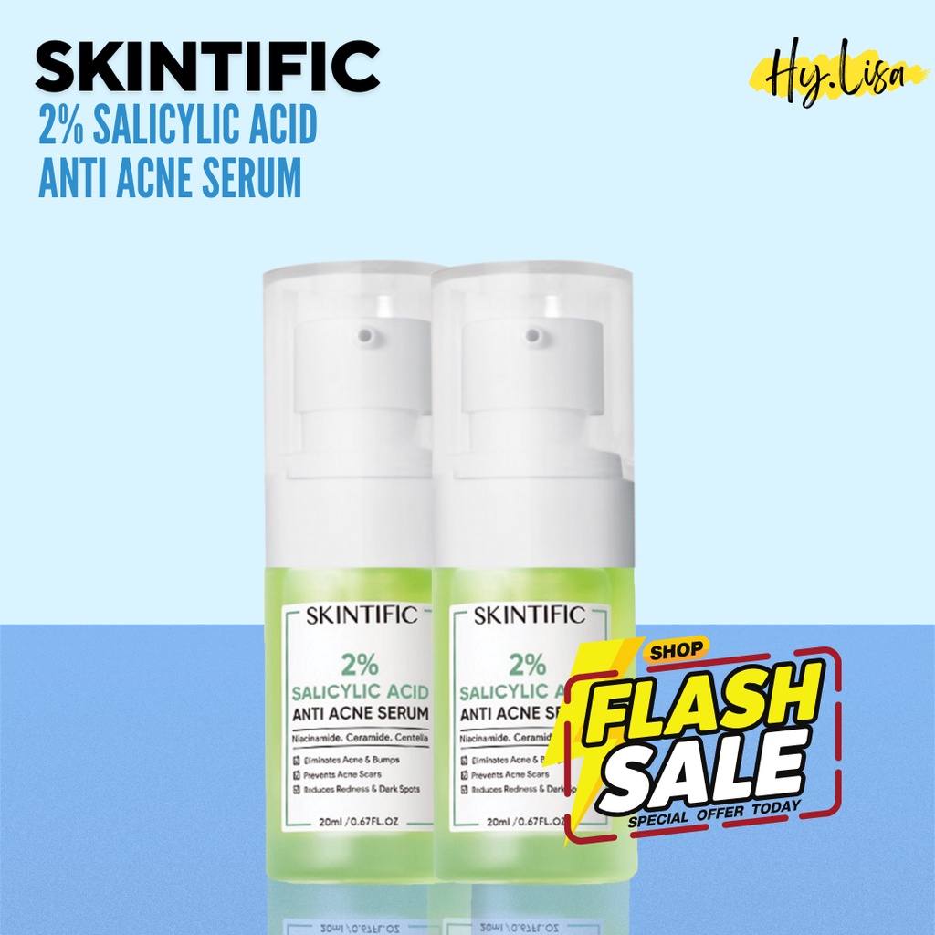 Jual SKINTIFIC - 2% Salicylic Acid Anti Acne Serum - (ORIGINAL) (BPOM ...