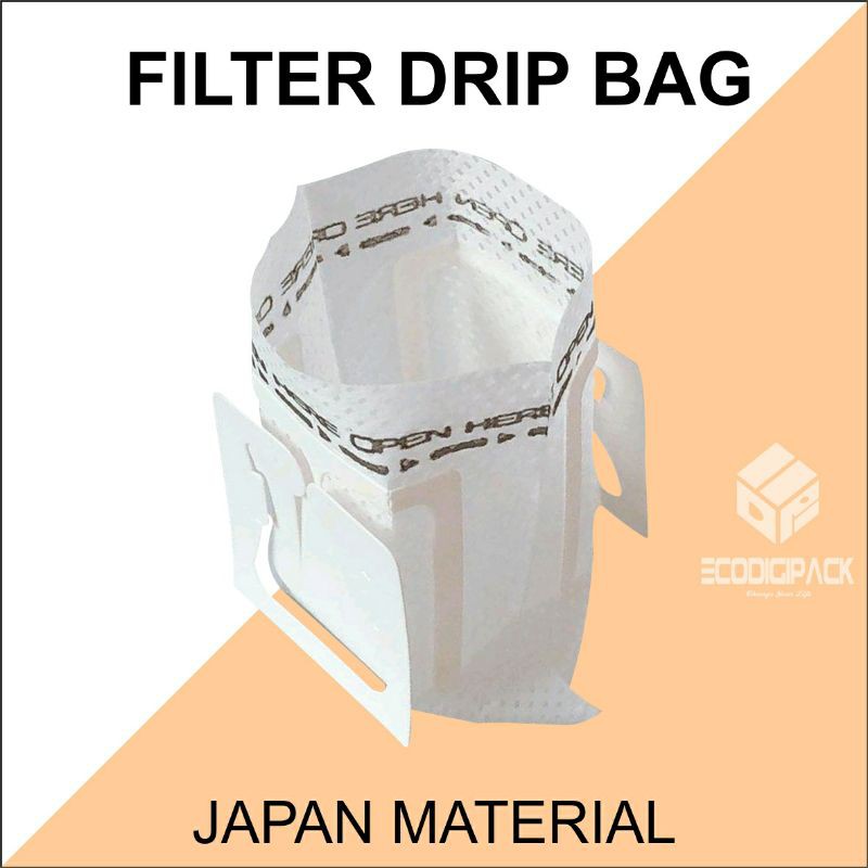 Jual KEMASAN KOPI DRIP BAG FILTER PAPER - BOX COFFEE DRIP BAG SACHET ...