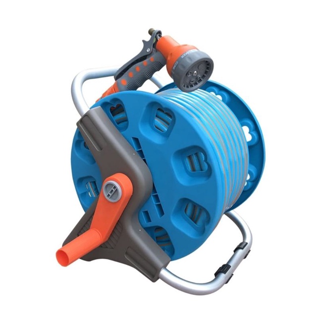 Jual Selang Taman Air dengan Penggulung Roll Krisbow 1/2 Inch x 20 ...