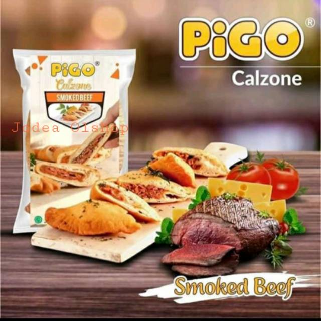 Jual PROMO PiGo Calzone Smoked Beef isi 2 Smoke Beef Pitsa Goreng Pizza ...