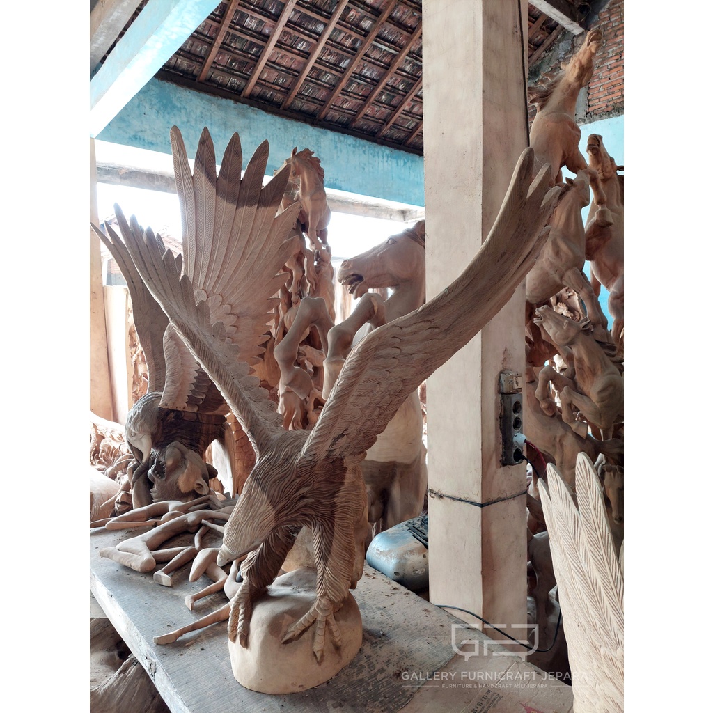 Jual Patung Elang Sayap Membentang 110cm | Shopee Indonesia