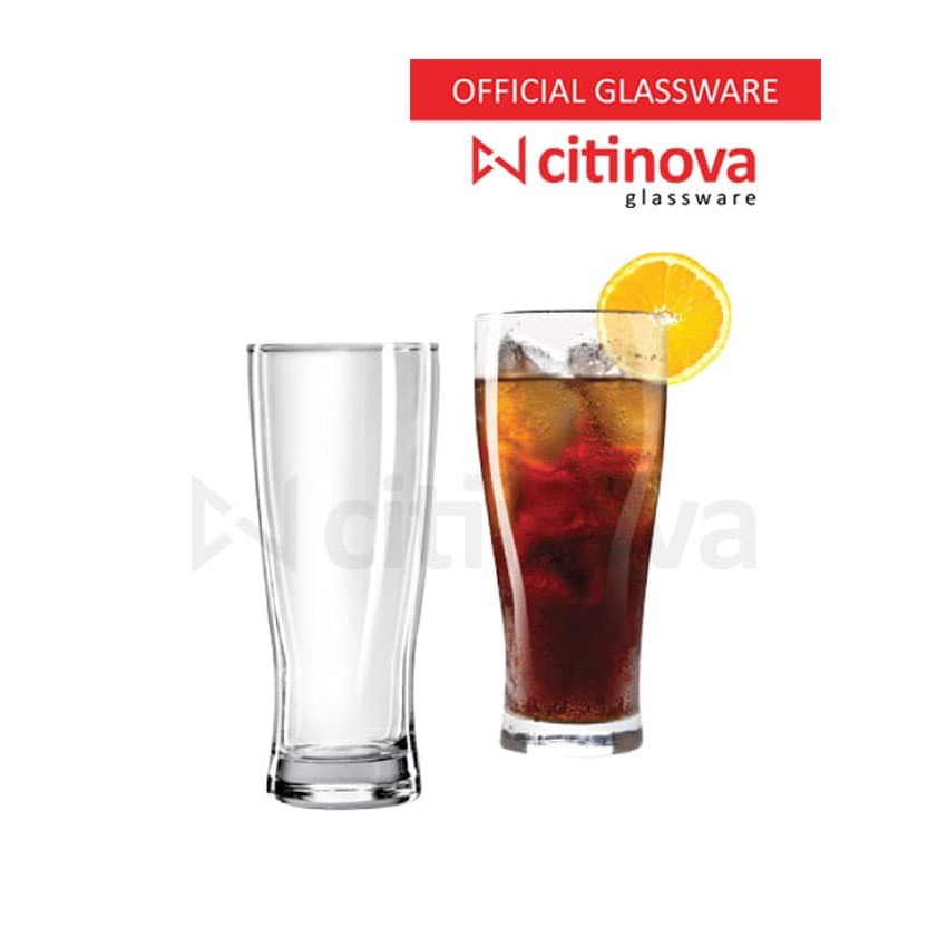 Jual Gelas Kaca Citinova Porto (6 pcs) Indonesia|Shopee Indonesia