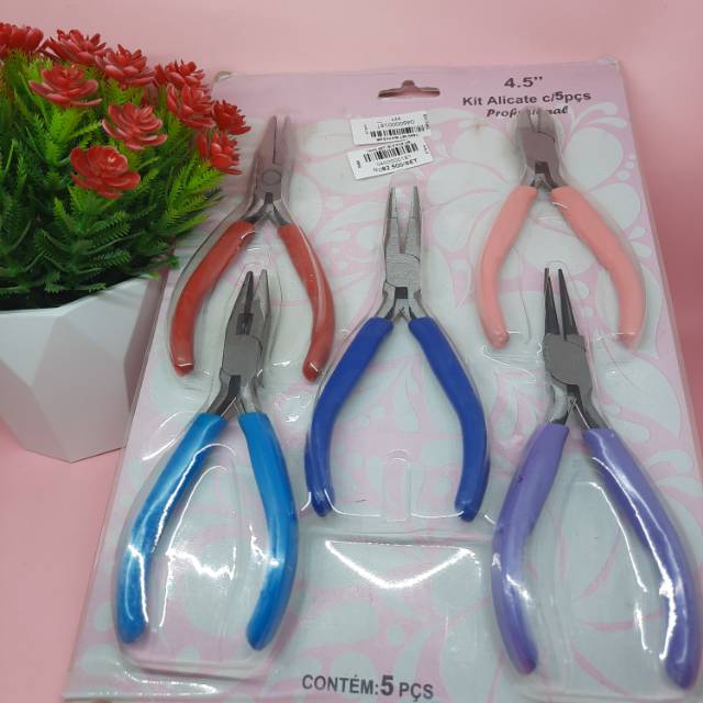 Jual Tang set isi 5 / Alat craft / mini plier set Indonesia|Shopee ...
