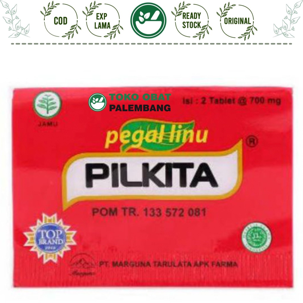 Jual PILKITA 2 TABLET 1 STRIP PEGAL LINU PIL KITA ENCOK SAKIT PINGGANG ...