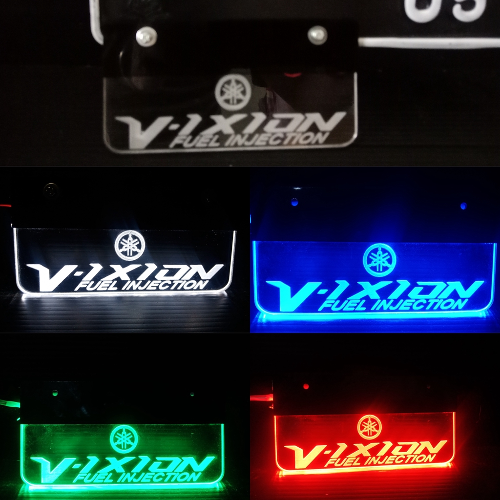 Jual PENENG LED AKRILIK LASER GRAFIR YAMAHA VIXION NYALA | Shopee Indonesia