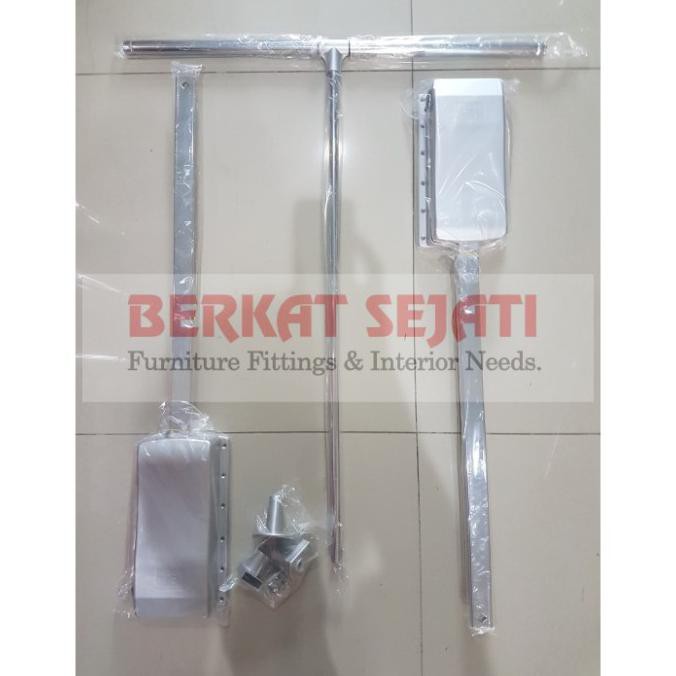 Jual Ambos Lift Wardrobe Lifter 15 Kg Huben Gantungan Baju Tarik Lemari ...