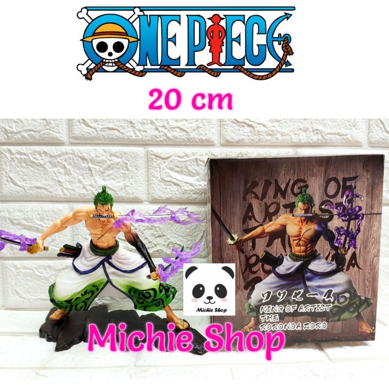 Jual Action Figure Roronoa Zoro 20cm (Box) Topper Anime One Piece KOA ...