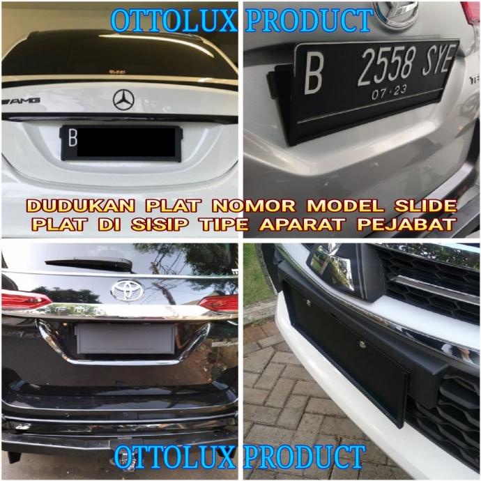 Jual Dudukan plat nomor mobil Tipe : Pejabat Tni PolRi. Plat model di ...