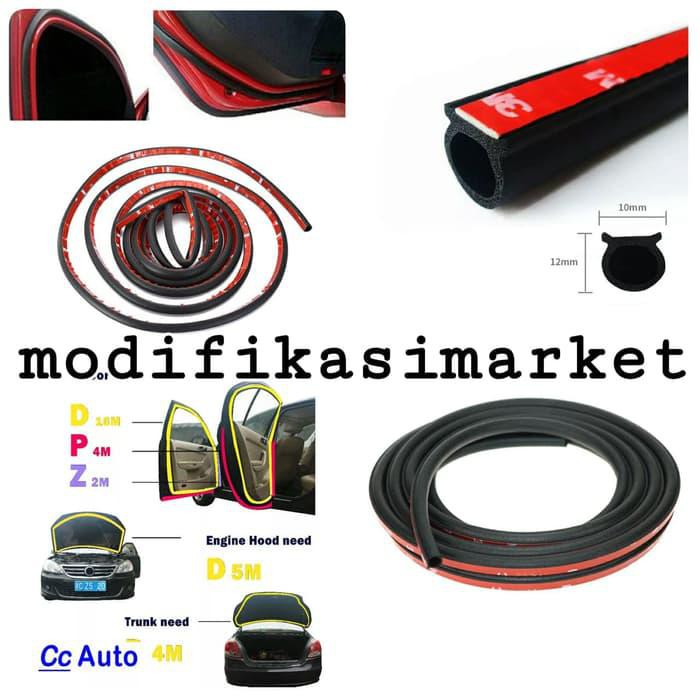 Jual PROMO HARGA 4 METER KARET D PEREDAM PINTU MOBIL PEREDAM SUARA ...
