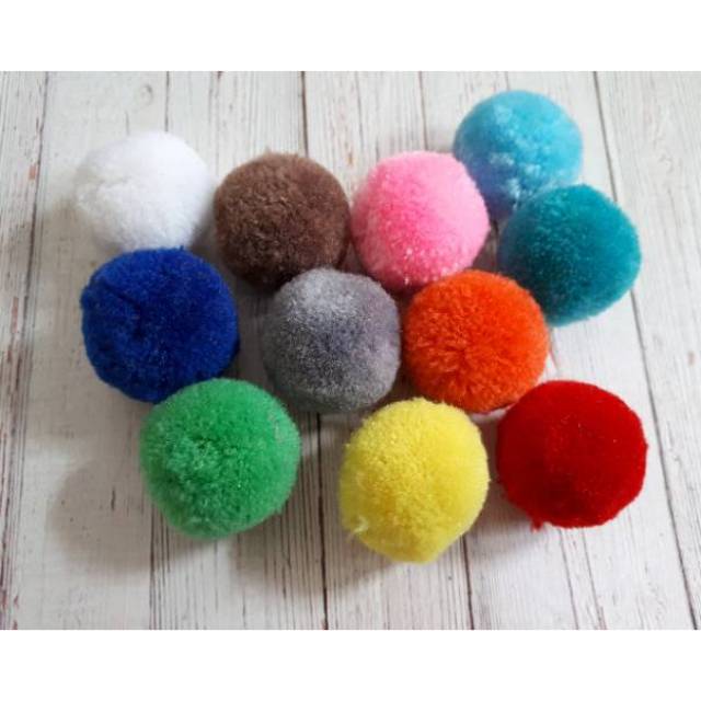 Jual Pom pom 3cm | Shopee Indonesia