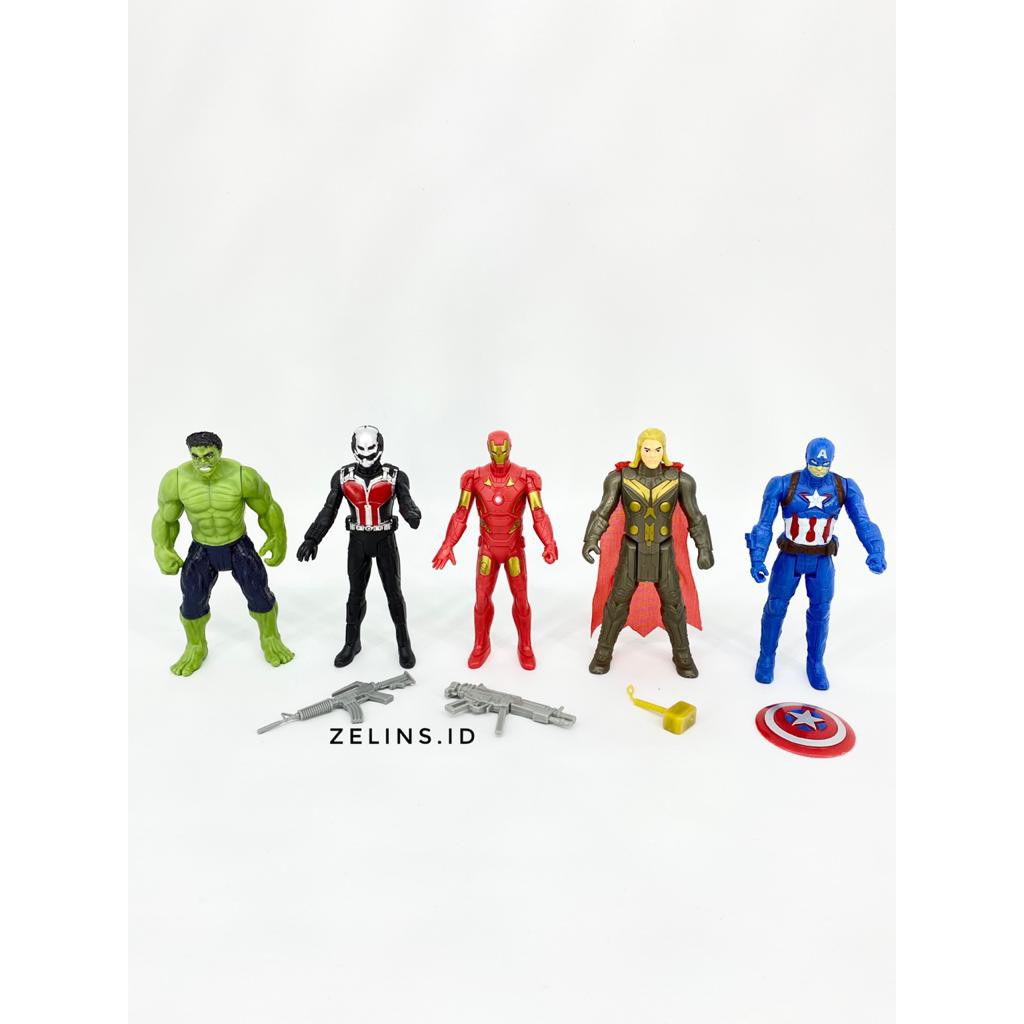 Jual mainan figure avenger l miniatur superhero l figure superhero l ...