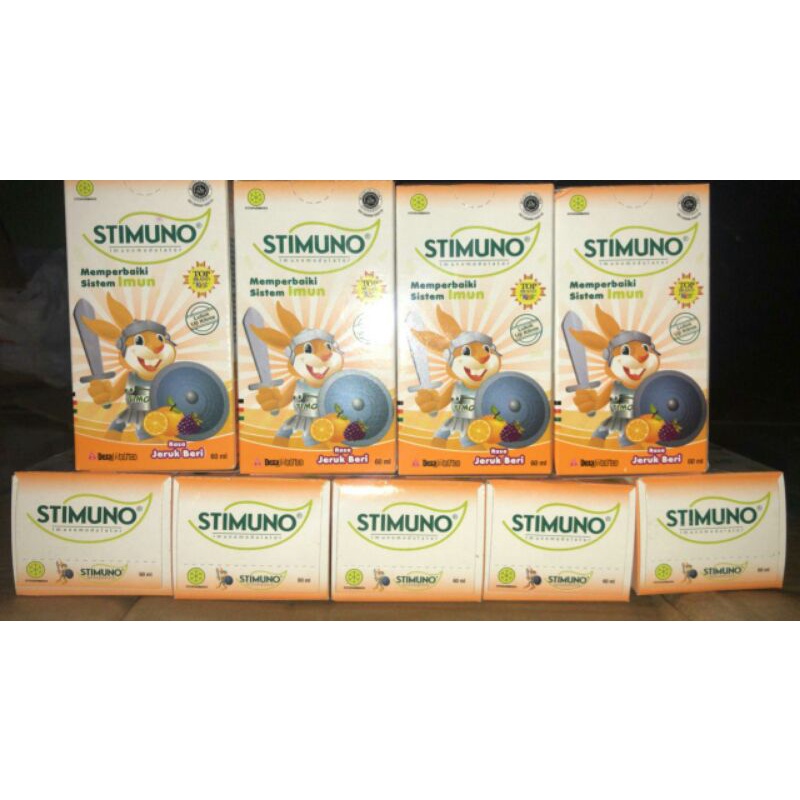Jual STIMUNO SIRUP ANAK 60ML / ORANGE BERRY/ ORIGINAL | Shopee Indonesia