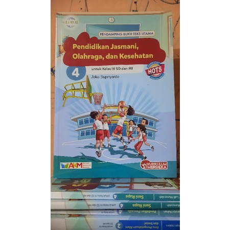 Jual pendamping buku teks utama pendidikan jasmani olahraga dan kesehatan untuk SD MI KELAS 4 ...