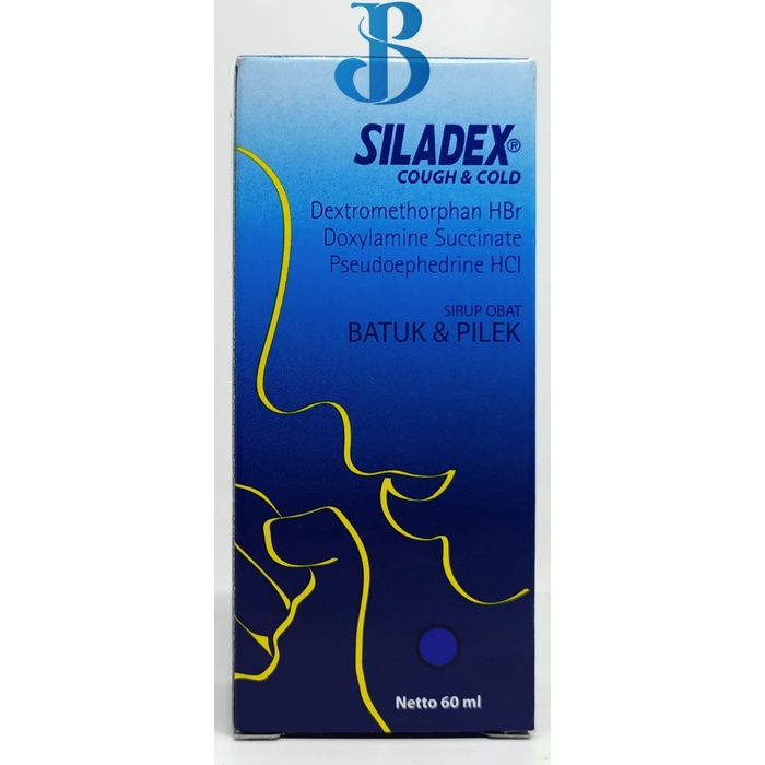 Jual Siladex Cough & Cold Syrup 60 ml Obat batuk pilek sirup 60ml ...