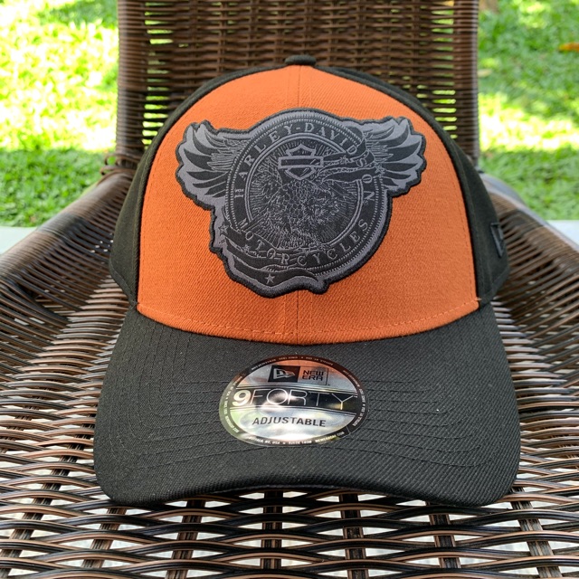 Jual Topi New Era 9Forty x Harley Davidson Eagle Logo Officially ...
