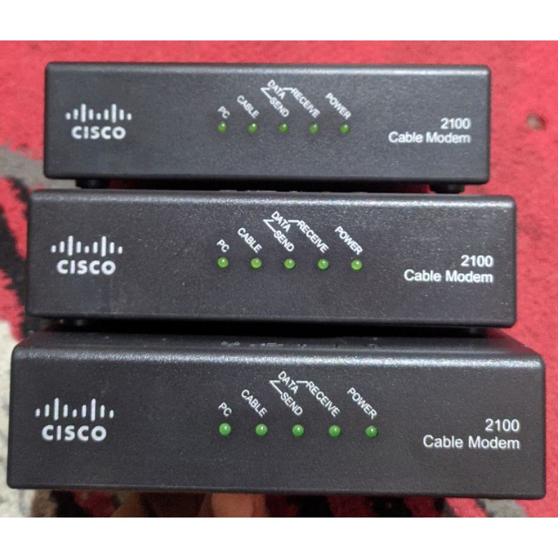 Jual modem cable cisco DPC2100R3..cek deskripsi Indonesia|Shopee Indonesia