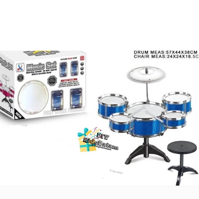 Jual Drum Set Anak Ukuran Lumayan Besar | Shopee Indonesia
