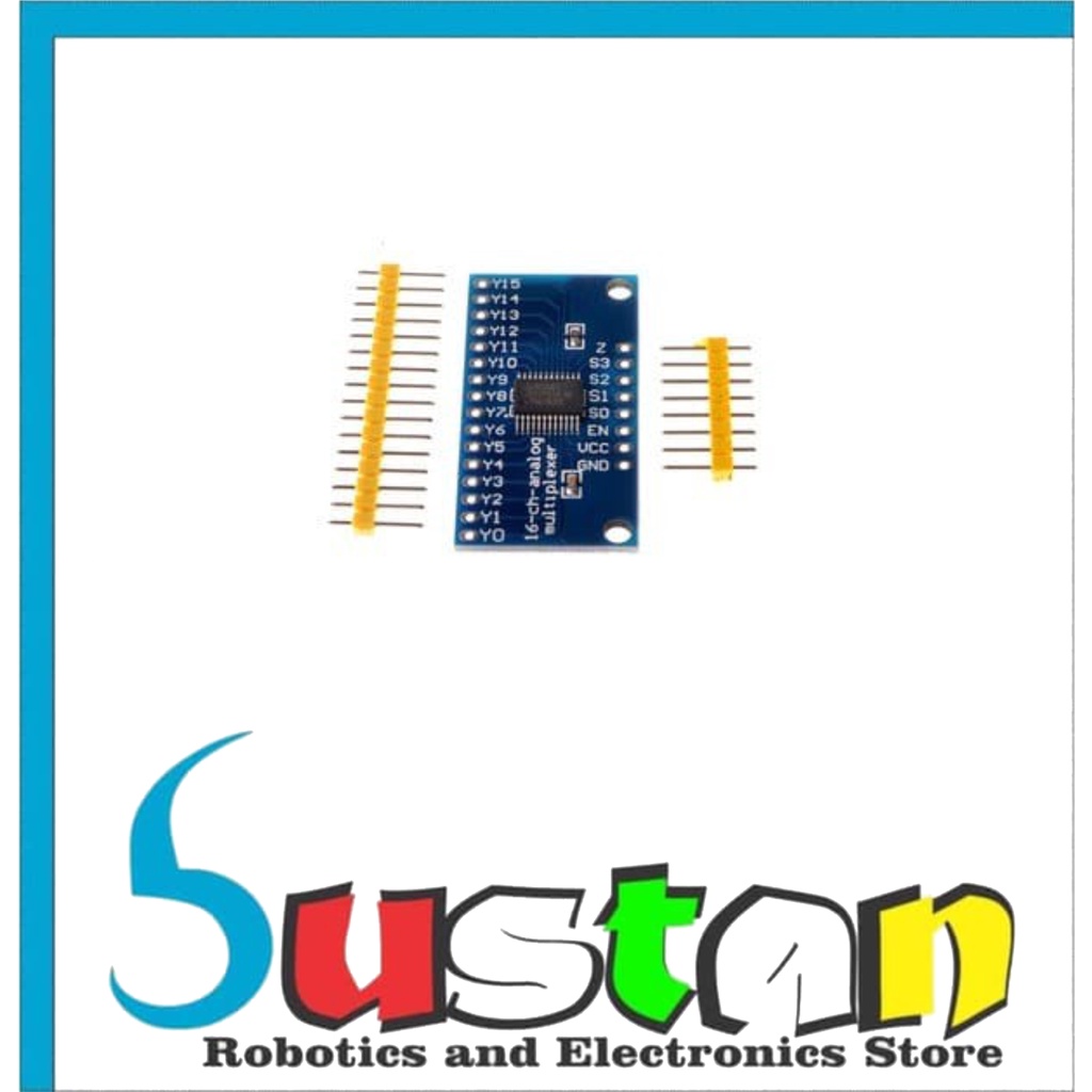 Jual Module Multiplexer CD74HC4067 16 Channel Analog Digital 74HC4067 ...